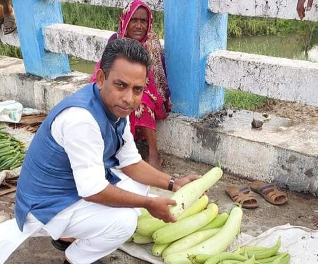 बिहार के BJP विधायक ने खरीदी सब्‍जी, इंटरनेट मीडिया पर फोटो हुआ वायरल तो आए कुछ इस तरह के मजेदार ...